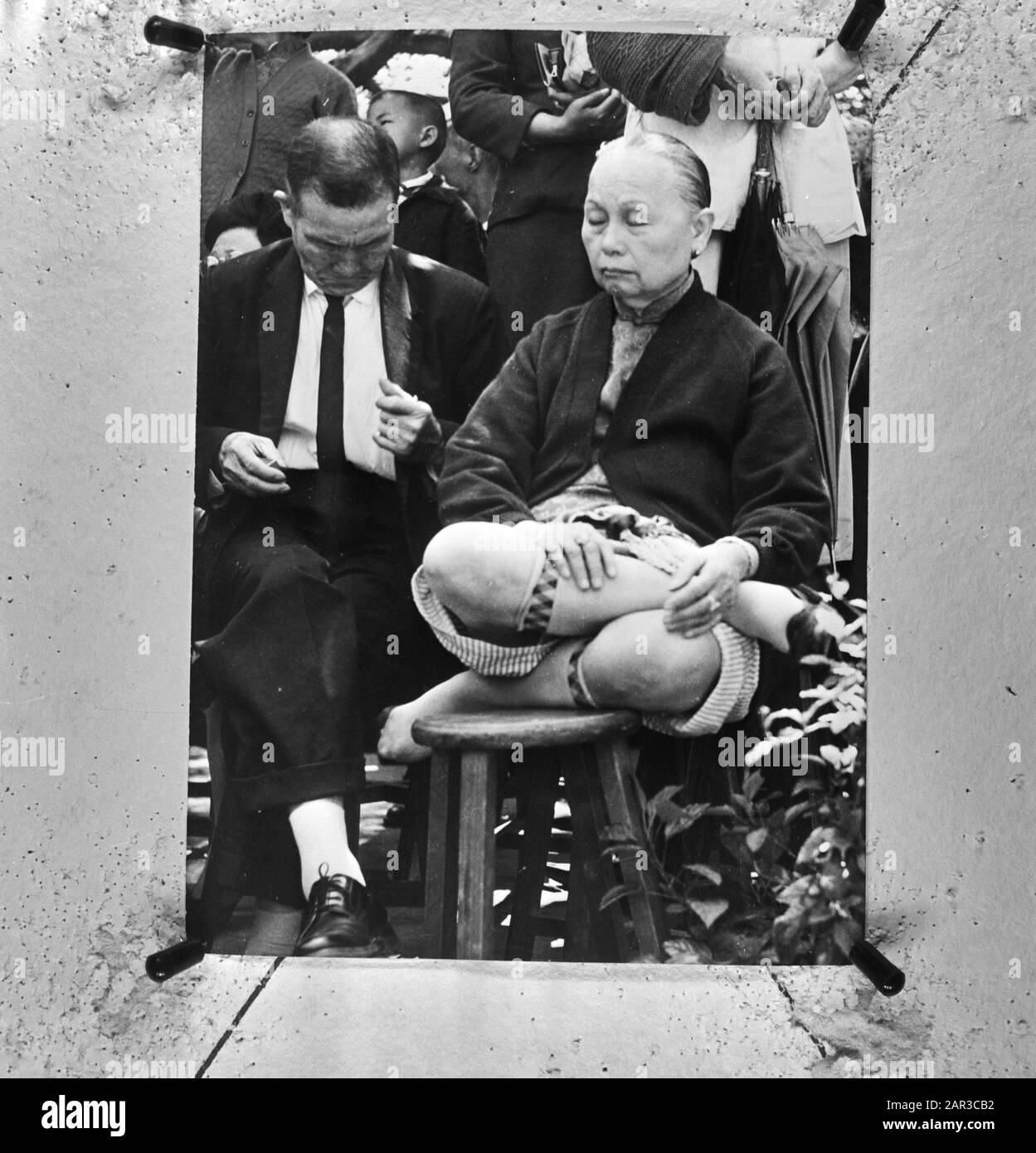 Chair yoga class Black and White Stock Photos & Images - Alamy