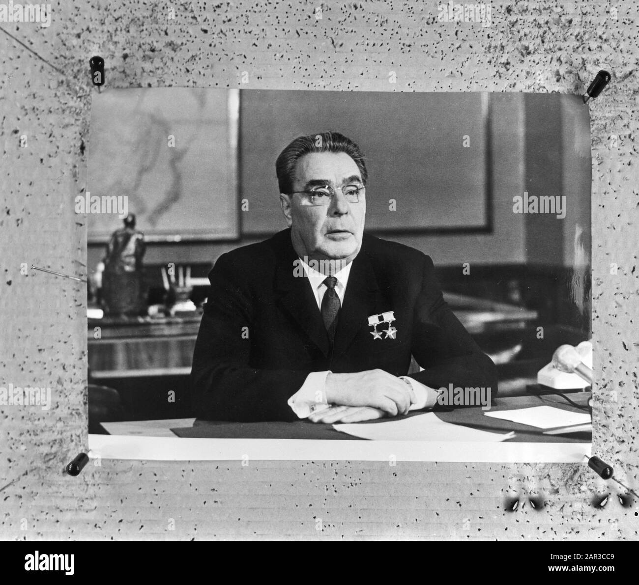 Leonid Brezhnev. leader of the Soviet Union heads of state, portraits ...