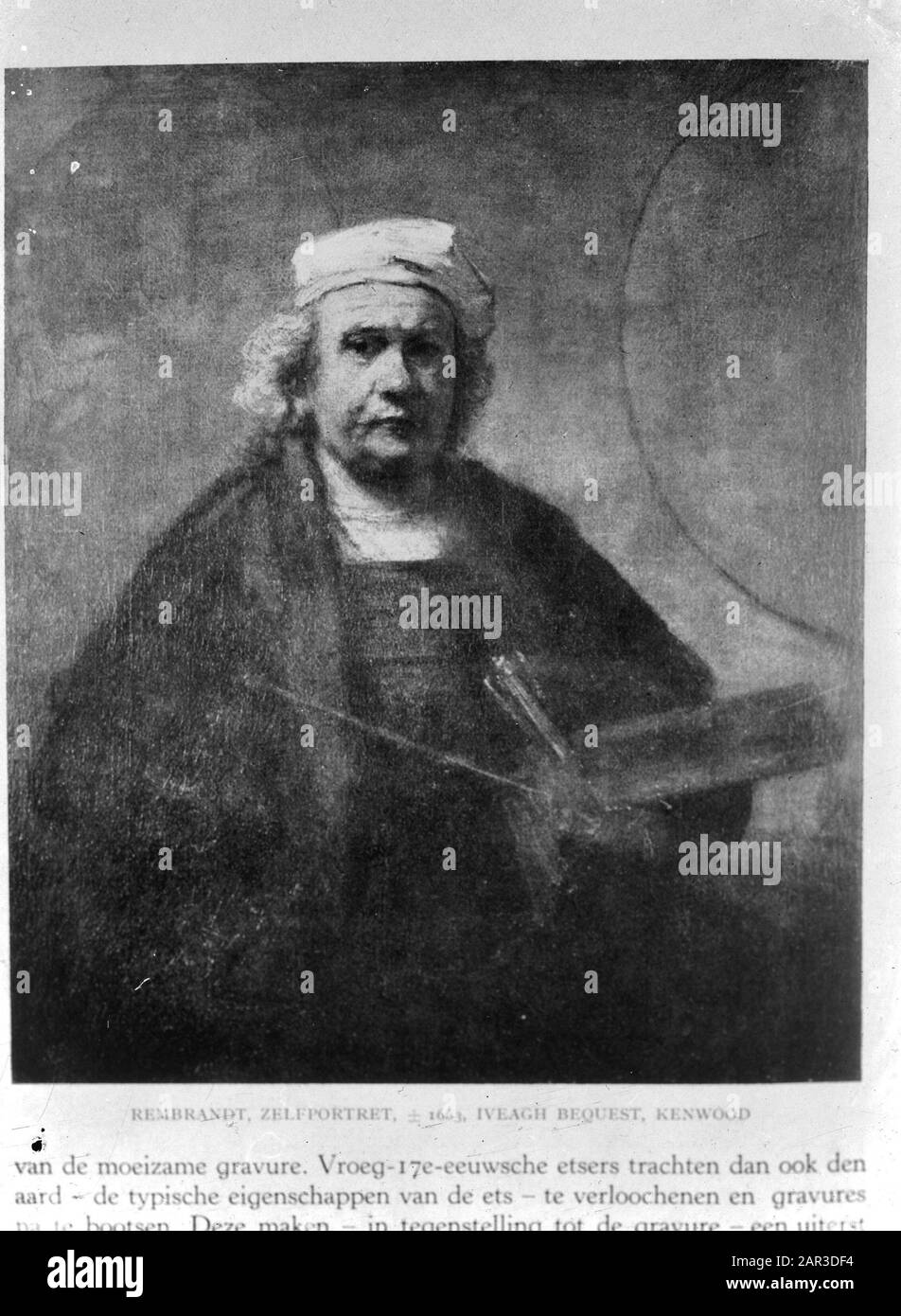 P [Portraits/Persons]/Anefo London series Rembrandt van Rijn, painter Annotation: Repronegative ...