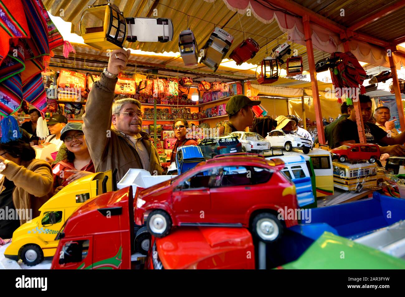 Alasitas festival in la paz hi-res stock photography and images - Alamy