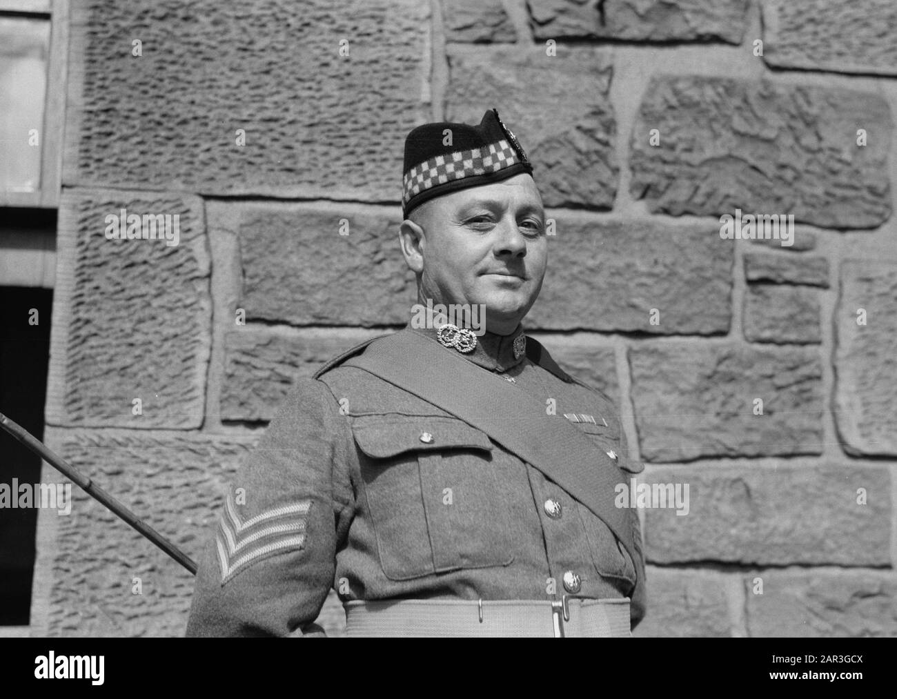 Scotland - Barracks Edinburgh Castle Portrait of a sergeant Date ...