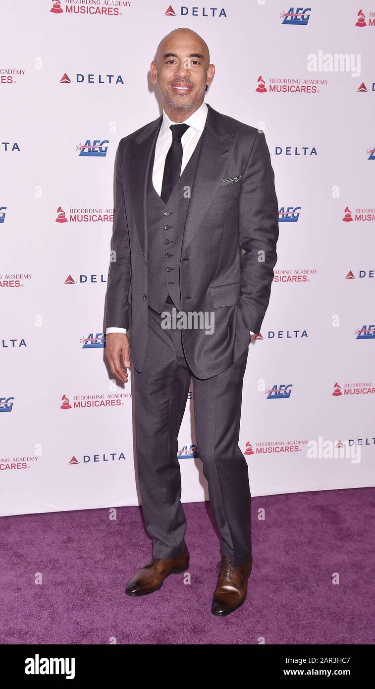 LOS ANGELES, CA - JANUARY 24: Harvey Mason Jr. attends the 2020 ...