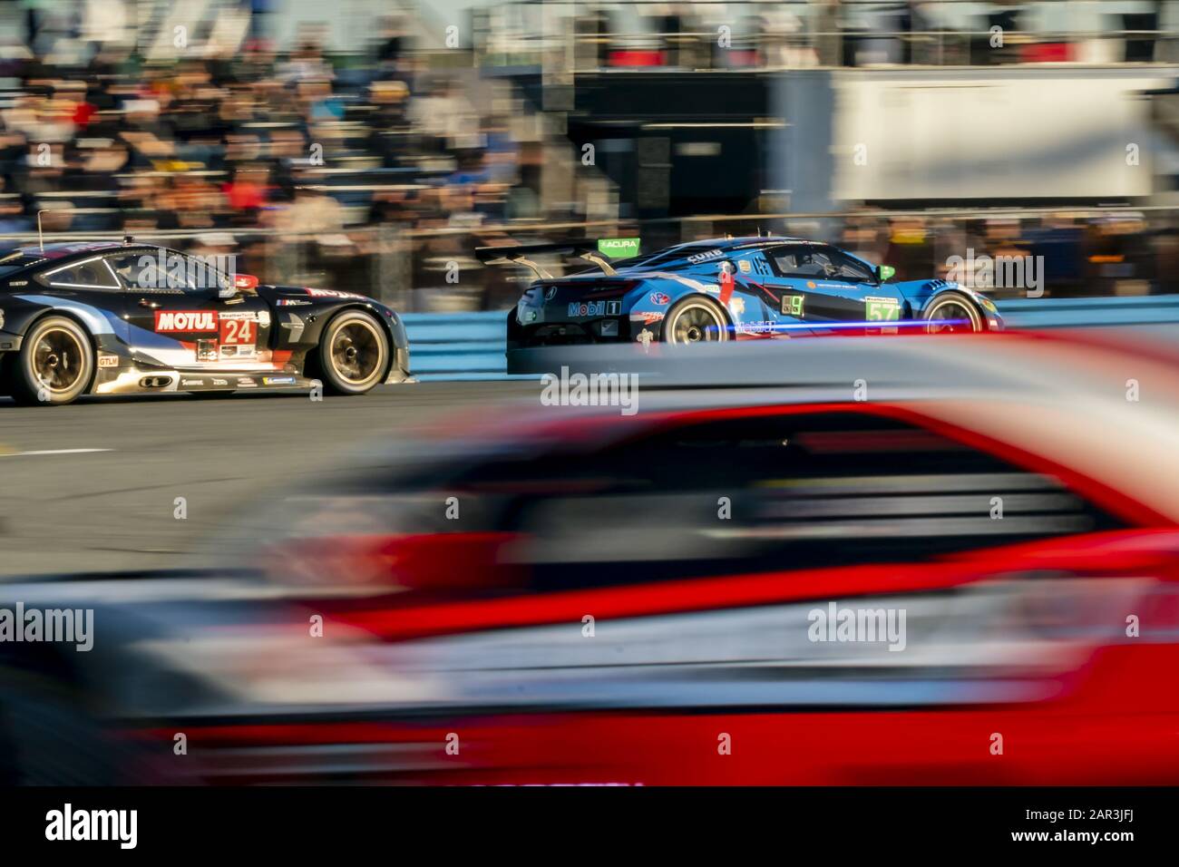 Daytona Beach, Florida, USA. 25th Jan, 2020. The Heinricher Racing with ...