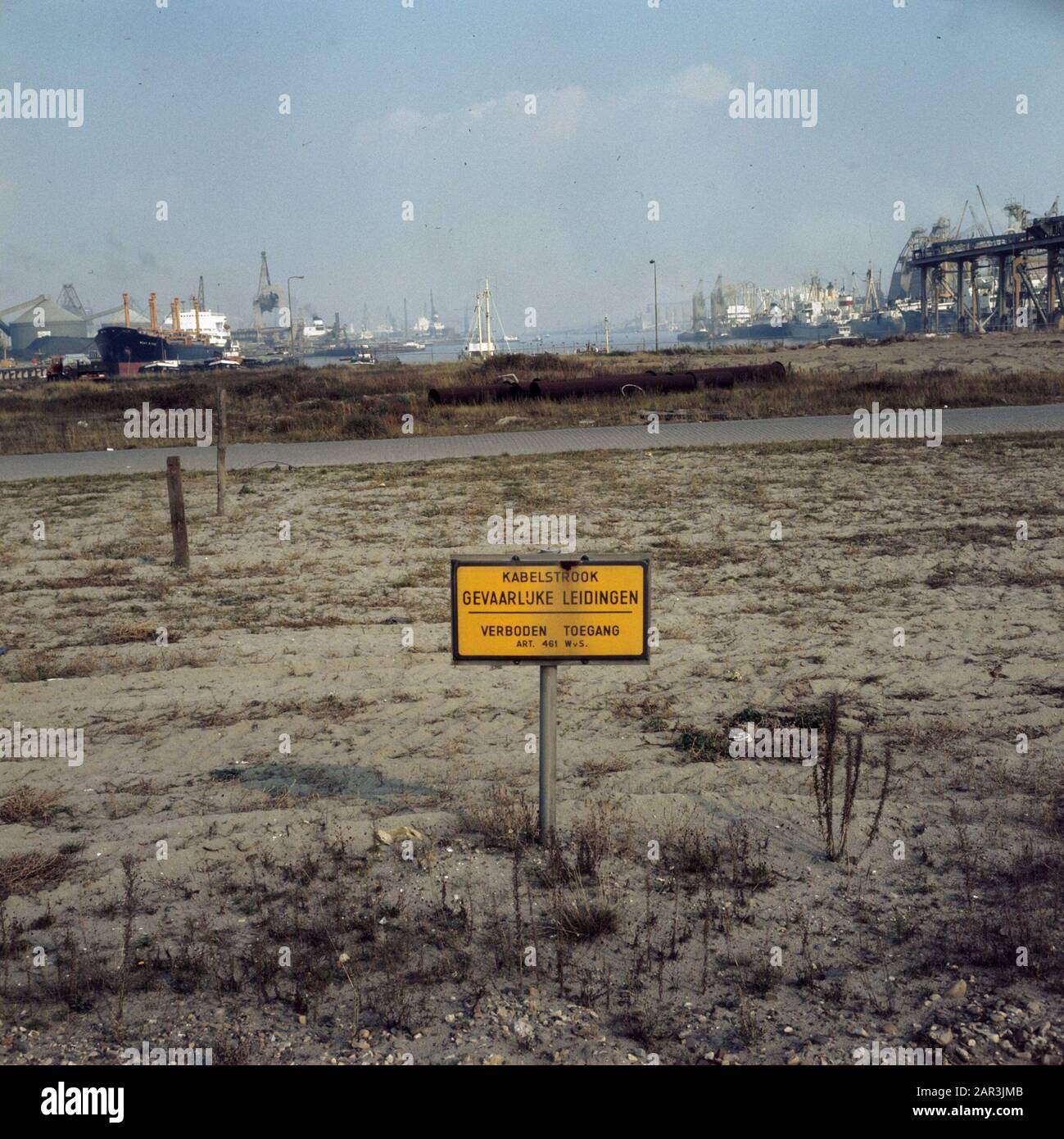 Air pollution in Rijnmond Date: 29 September 1971 Stock Photo - Alamy