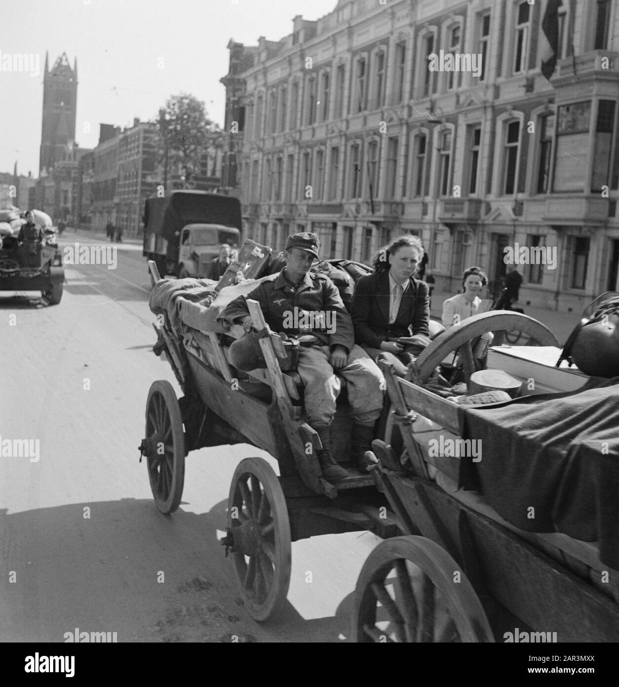 German women 1945 Black and White Stock Photos & Images - Alamy