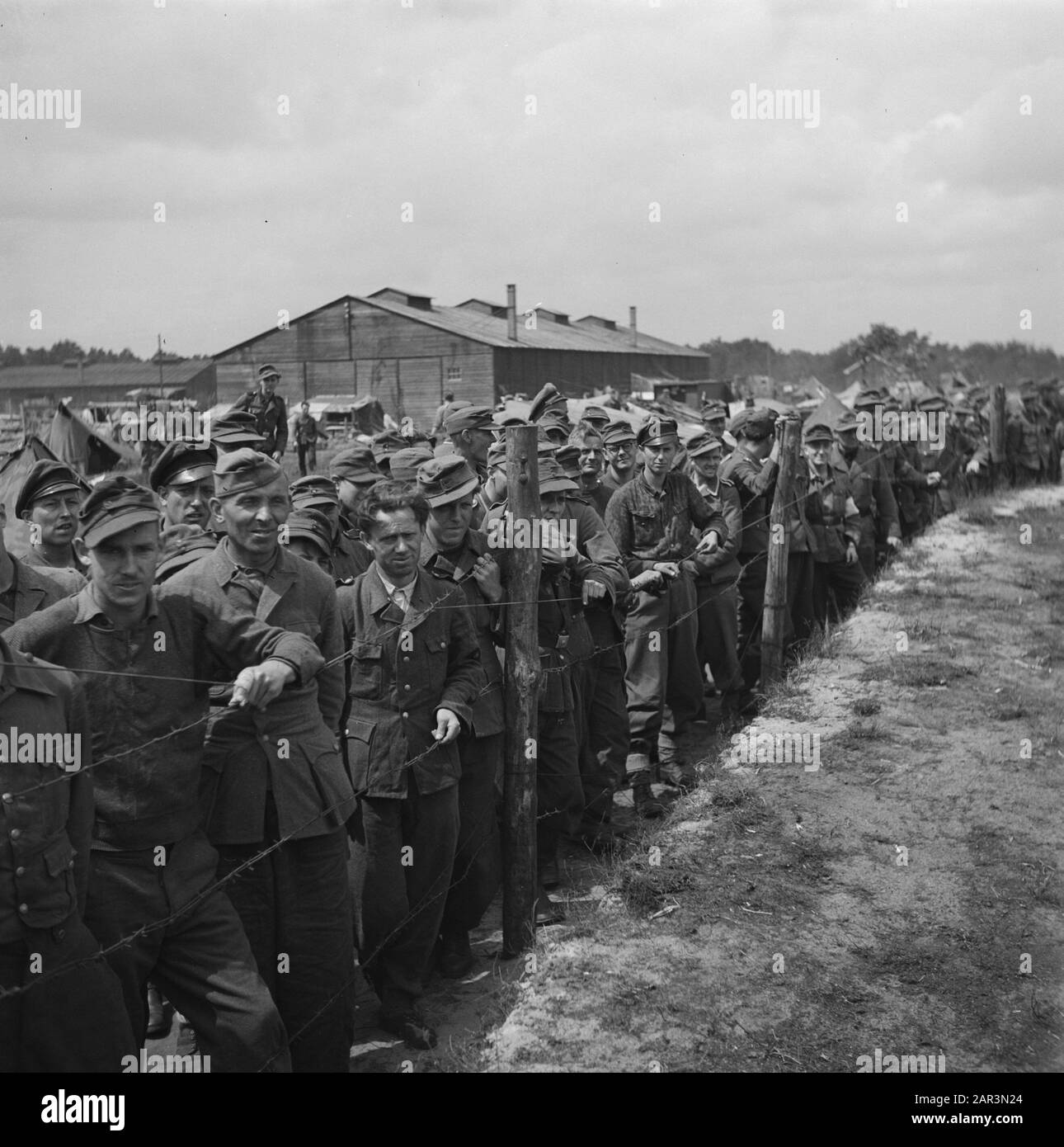 Capitulation: Harskamp [camp where SS men and Landwachters were ...