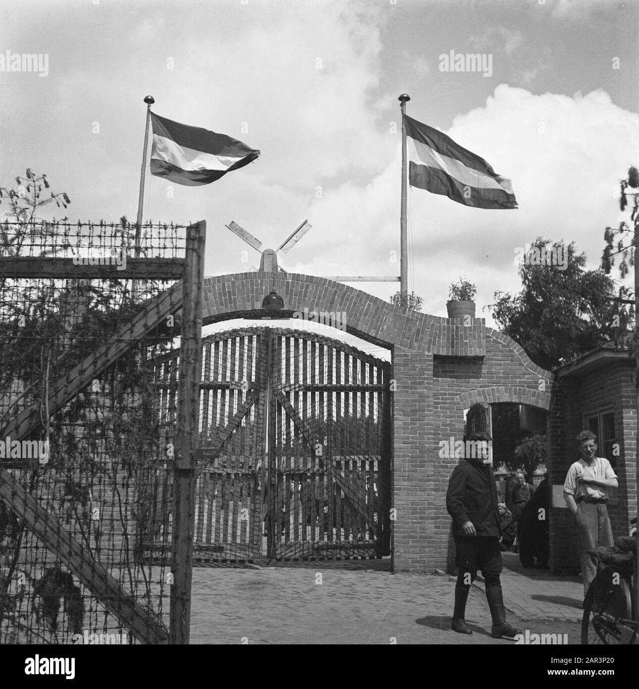 Camp Amersfoort, internment camp for war criminals and collaborators ...