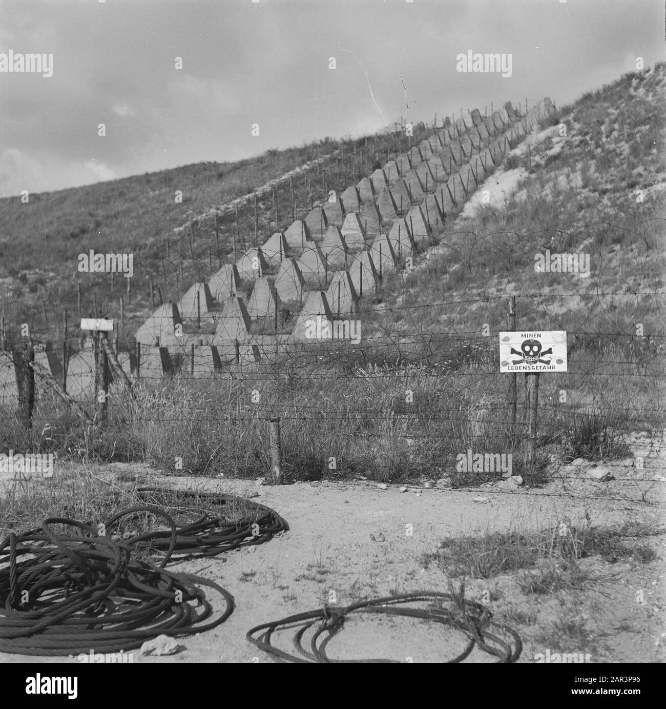 Wartime coastal defenses Black and White Stock Photos & Images - Alamy