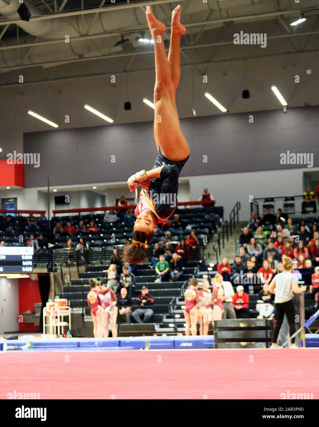 Columbus, Ohio, USA. 25th Jan, 2020. Maryland Terrapins Audrey Barber ...