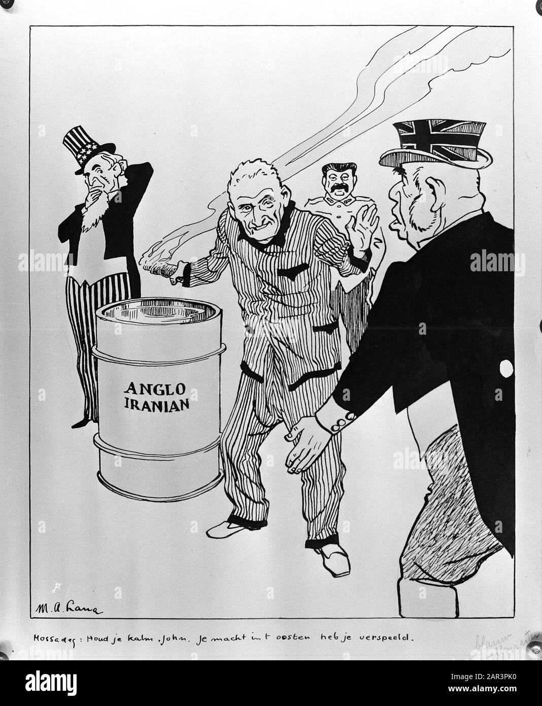 Oil cartoon Black and White Stock Photos & Images - Alamy