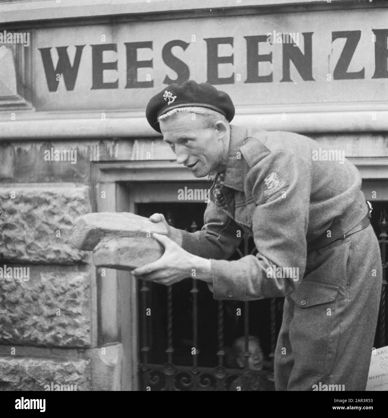 'Grocery shop of prince Bernhard' [assistance to children's homes ...