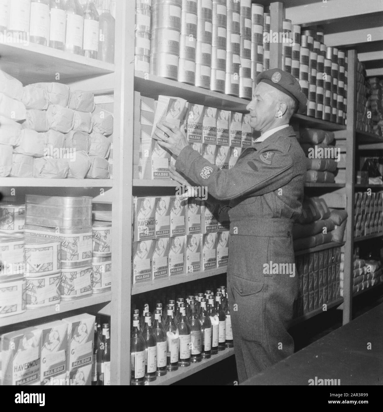 'Grocery shop of prince Bernhard' [assistance to children's homes ...