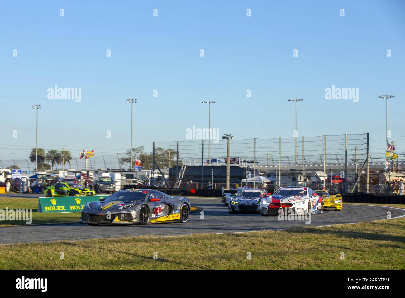 Daytona Beach, Florida, USA. 25th Jan, 2020. The Corvette Racing ...