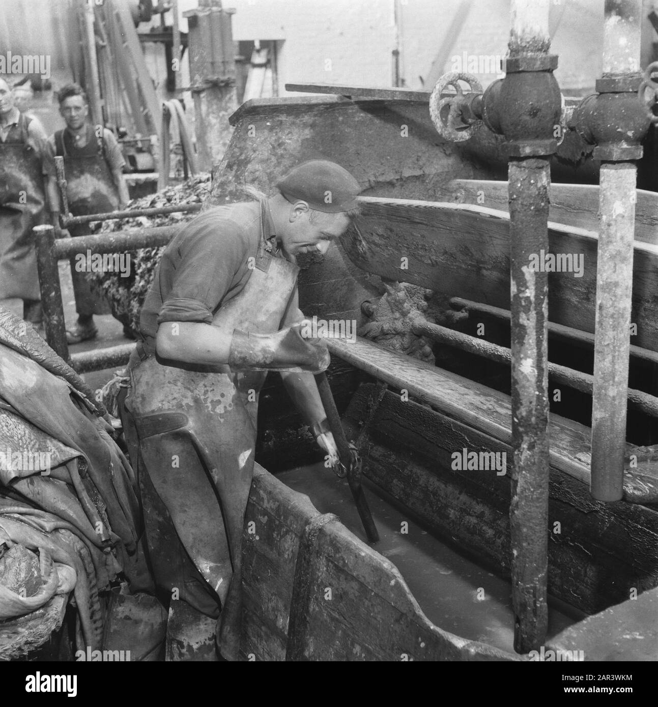 Leather and textile Manufacture Date: 1945 Keywords: Industry, World ...