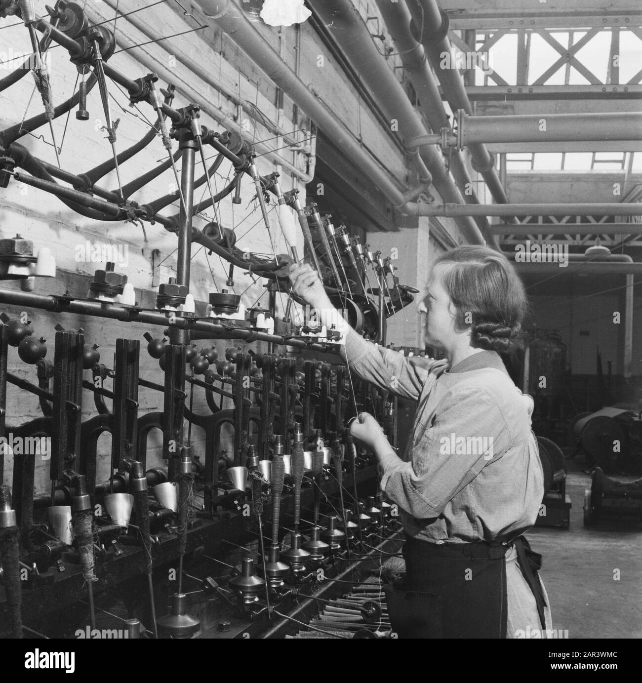 Leather and textile Manufacture Date: 1945 Keywords: Industry, World ...