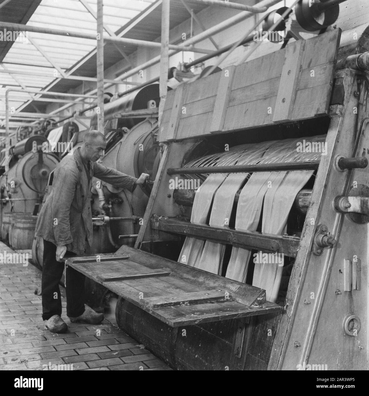 Leather and textile Manufacture Date: 1945 Keywords: Industry, World ...
