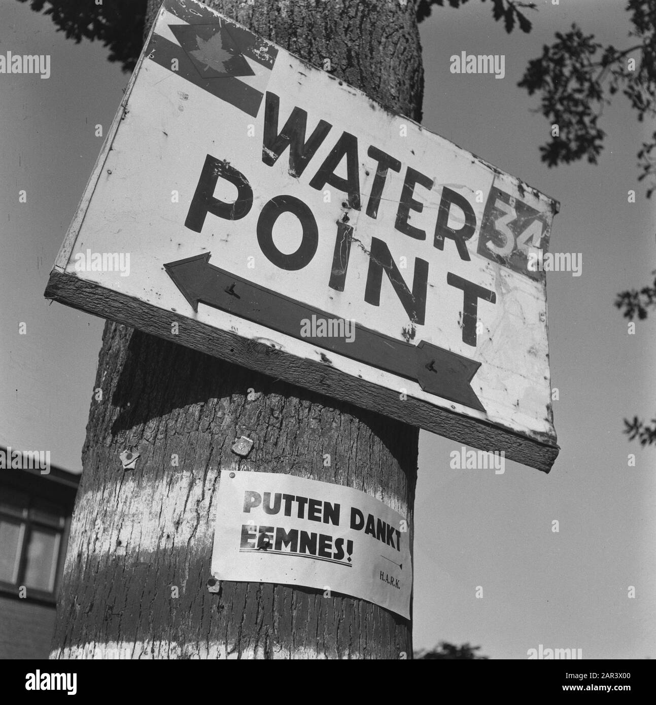 Reportage Putten Waterpoint Date: 29 October 1945 Location: Gelderland ...