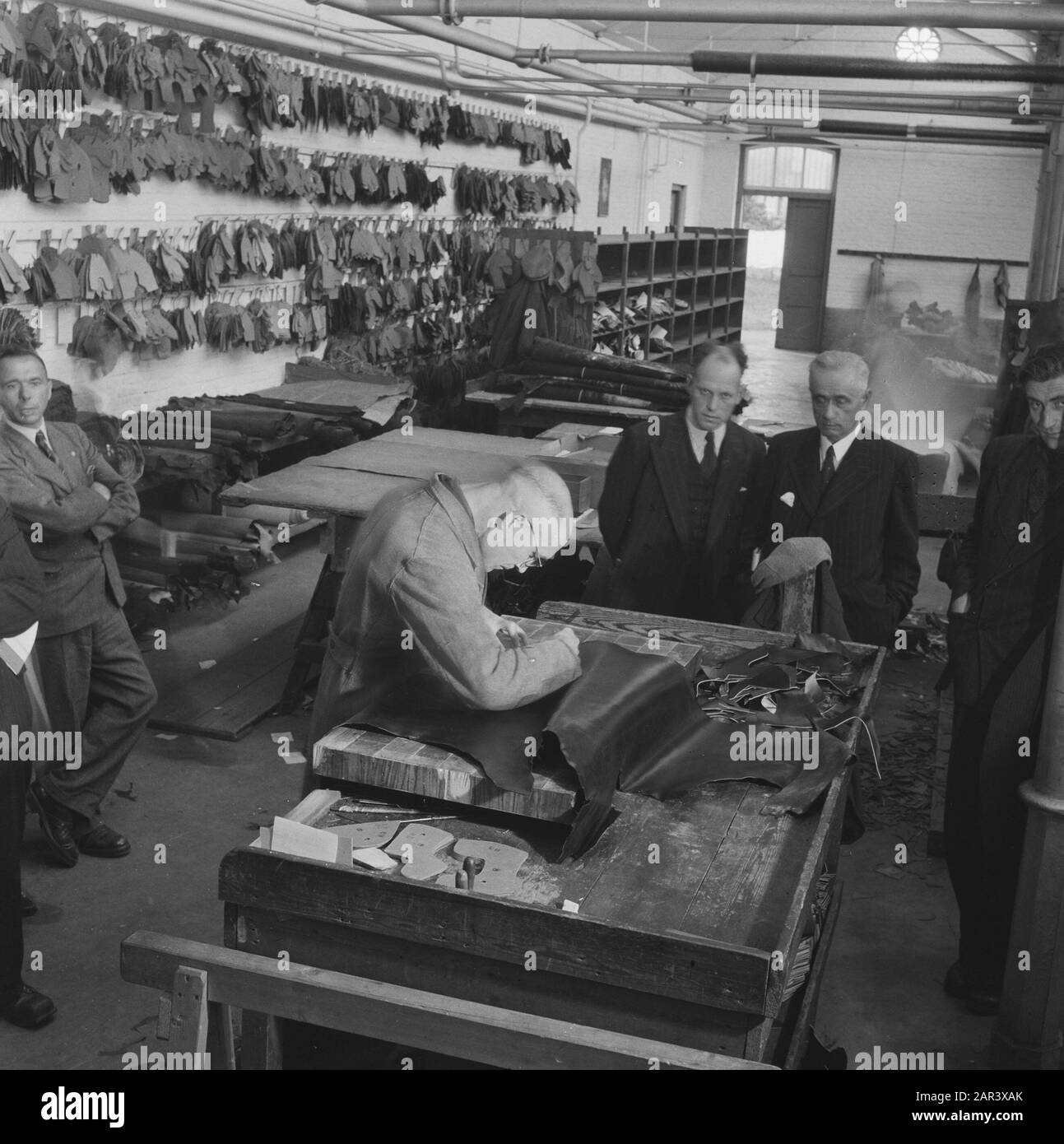 Leather and textile Manufacture Date: 1945 Keywords: Industry, World ...