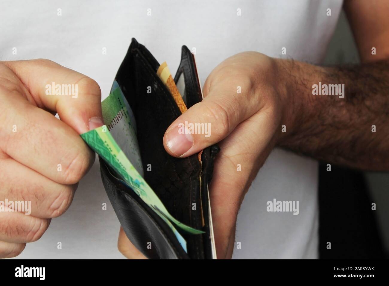 Taking out a bank loan hi-res stock photography and images - Alamy