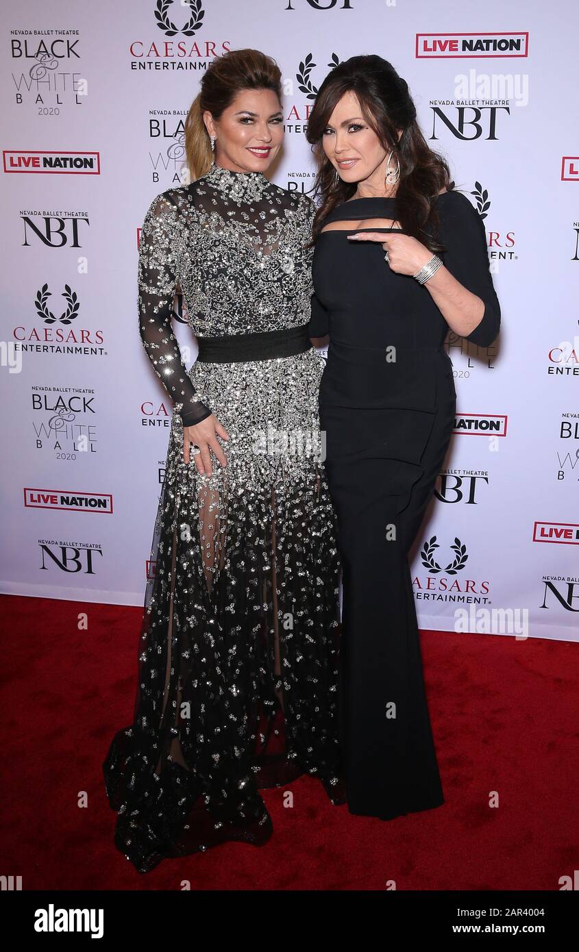 Las Vegas, NV, USA. 25th Jan, 2020. Marie Osmond, Shania Twain. Nevada ...