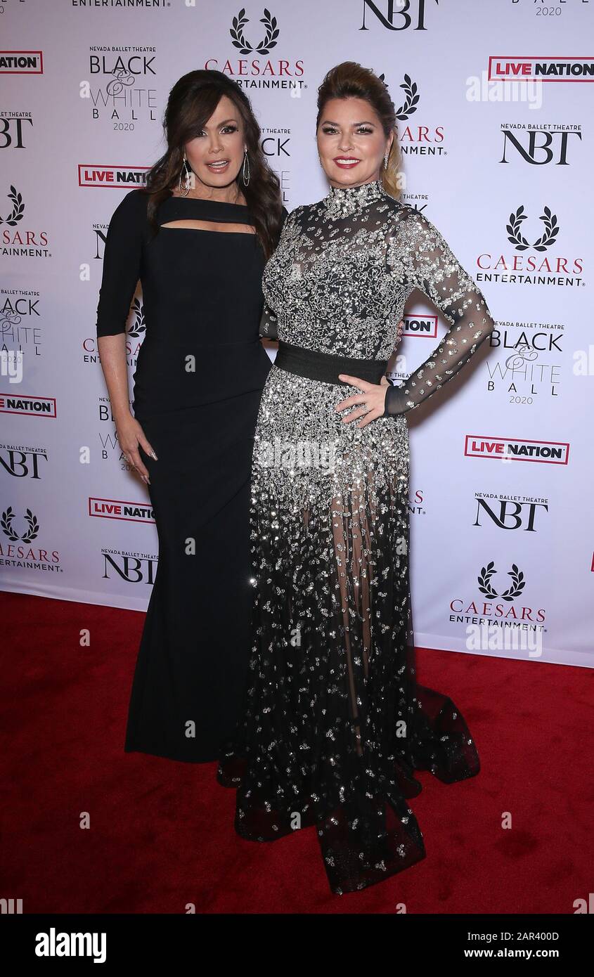 Las Vegas, NV, USA. 25th Jan, 2020. Marie Osmond, Shania Twain. Nevada ...