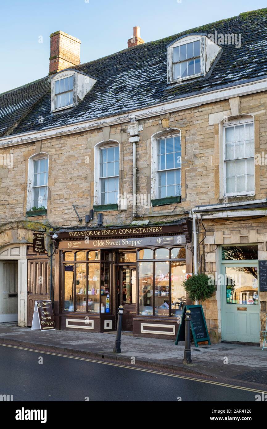 Mr Simms Olde Sweet Shoppe. Old Sweet Shop, Chipping Norton, Cotswolds ...