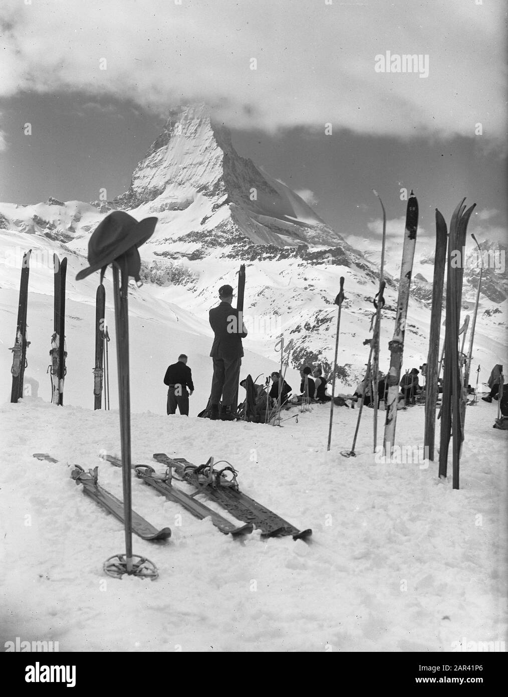 Royal family in Switzerland Date: April 7, 1947 Location: Switzerland ...