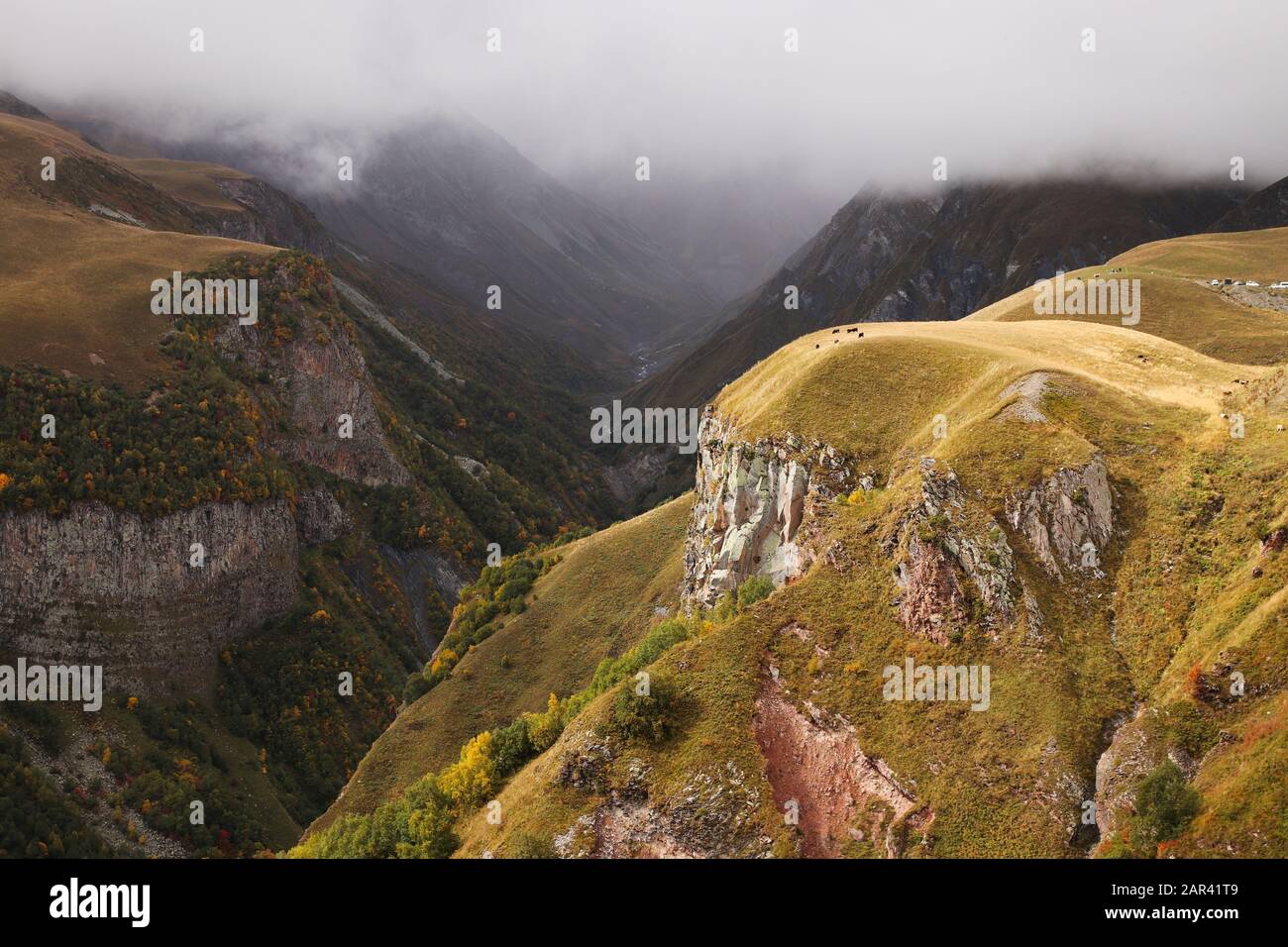 Piste gudauri hi-res stock photography and images - Alamy