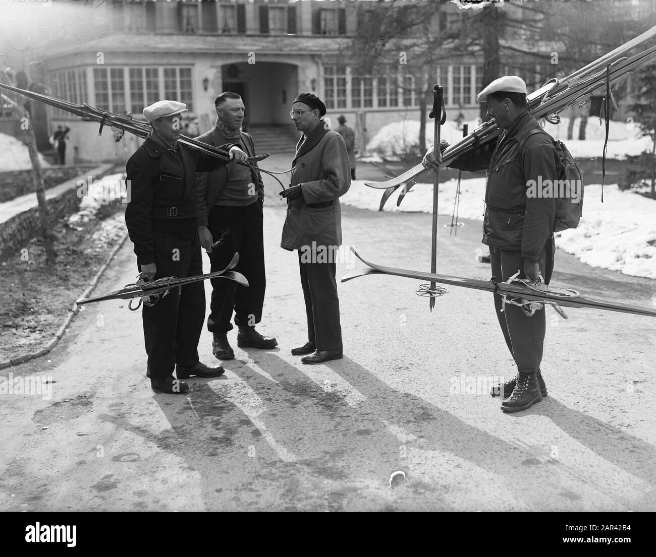 Royal family in Switzerland Date: April 7, 1947 Location: Switzerland ...