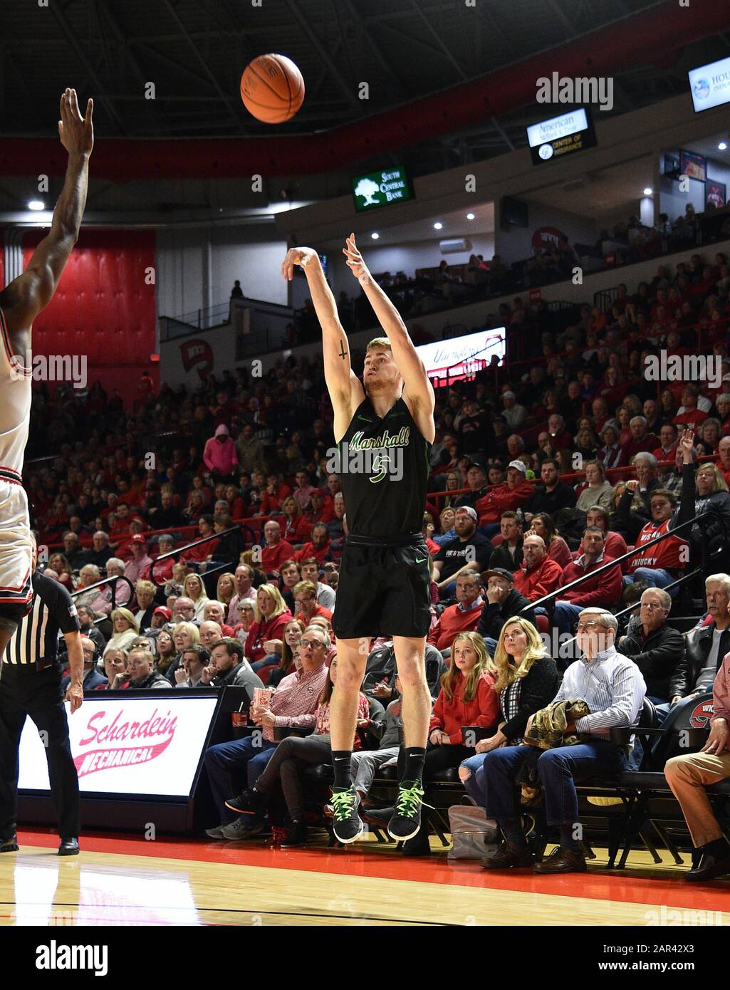 January 25, 2020: Marshall Thundering Herd guard Jeremy Dillon (5 ...