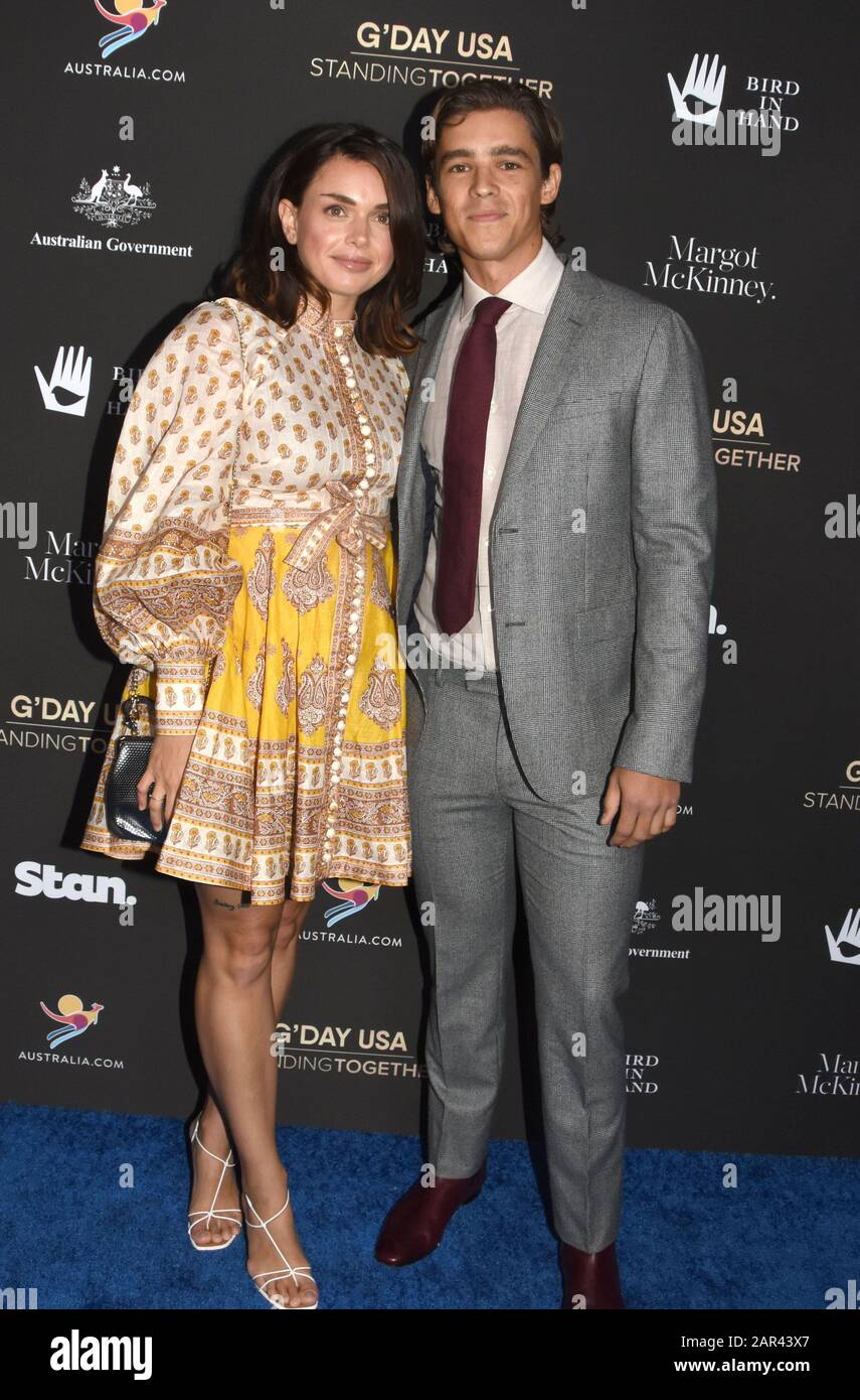 Beverly Hills, California, USA 25th January 2020 Actor Brenton Thwaites ...