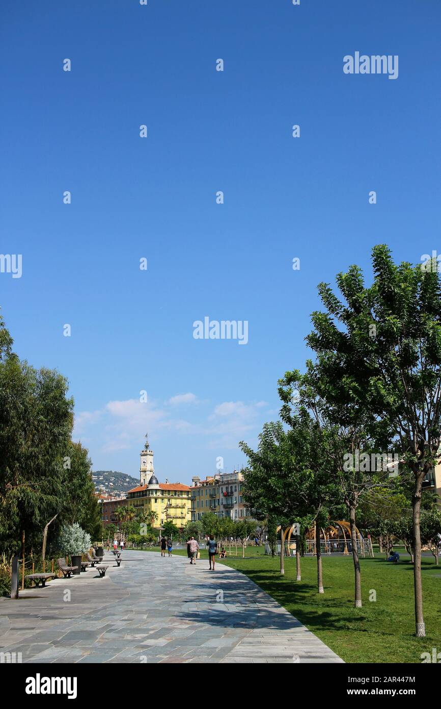 Paillon walk hi-res stock photography and images - Alamy