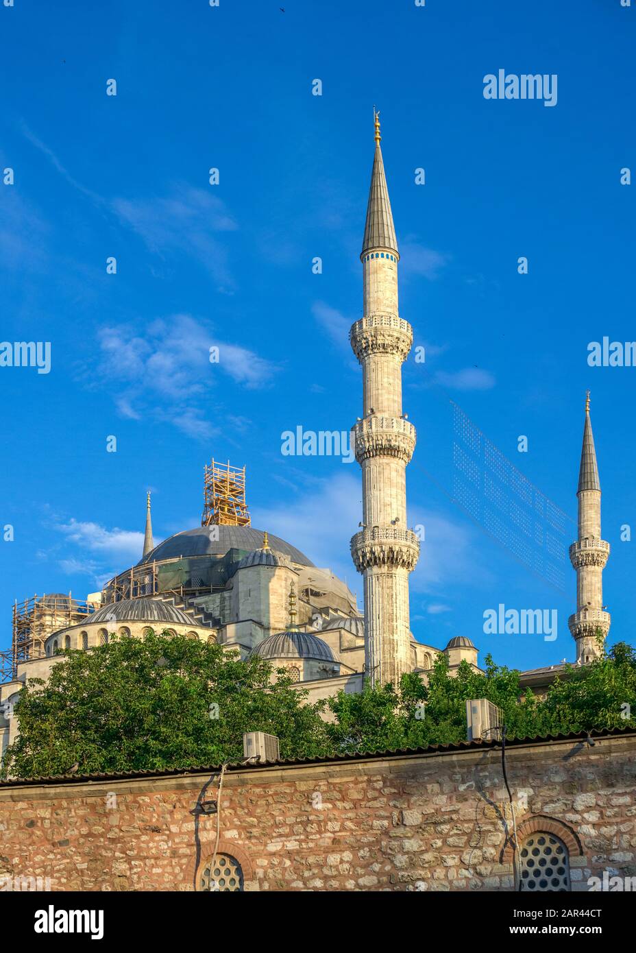 Istambul, Turkey – 07.13.2019. The Sultan Ahmad Maydan with the Blue ...