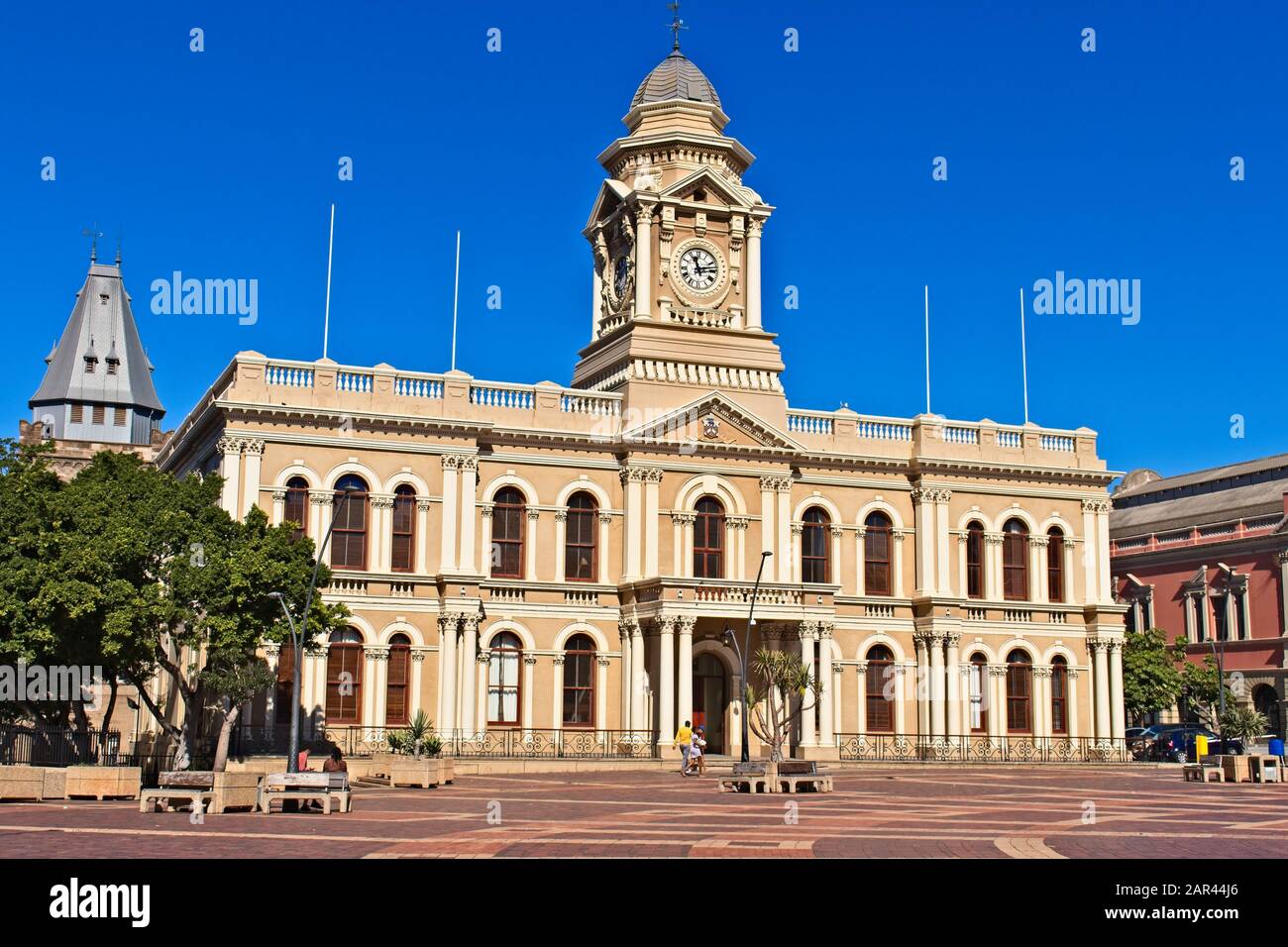 PORT ELIZABETH, SOUTH AFRICA - Aug 12, 2019: The Port Elizabeth City ...