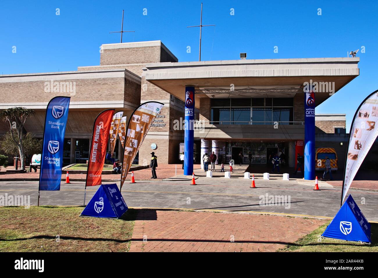 GRAHAMSTOWN, SOUTH AFRICA - Jun 23, 2019: The 1820 Settler's National ...