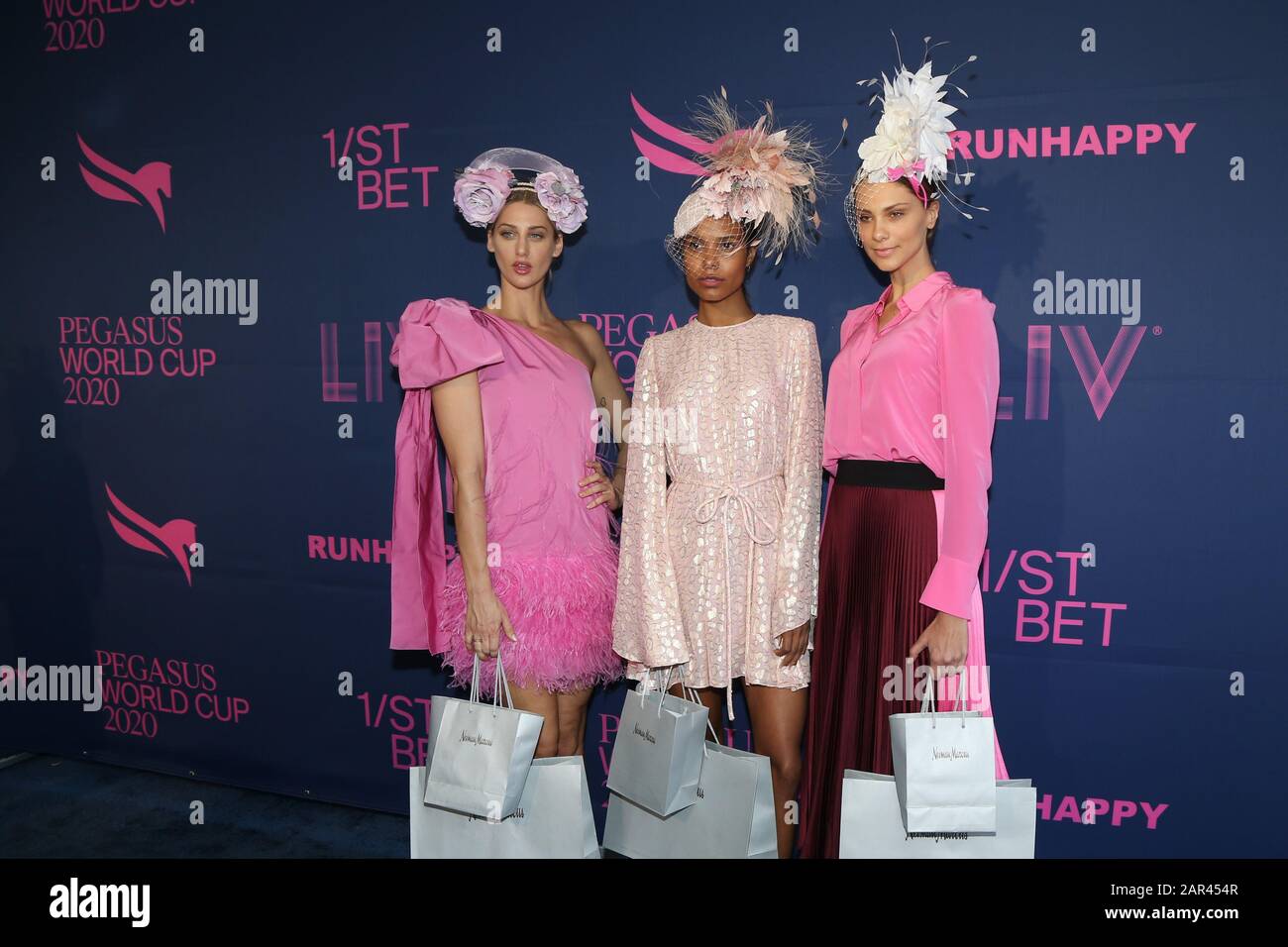 HALLANDALE BEACH, FL - JANUARY 25: Guests attends the 2020 Pegasus ...