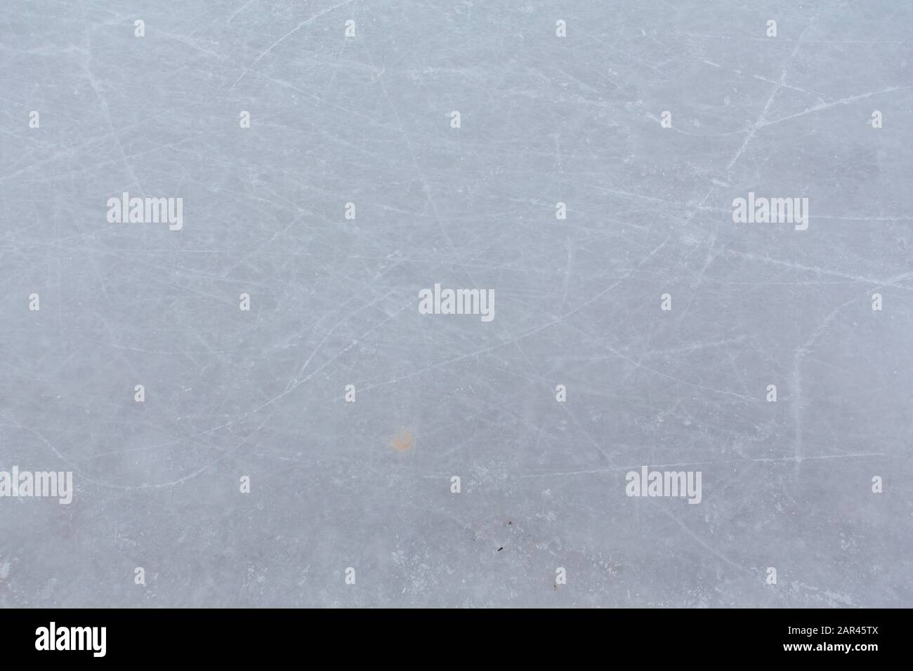 Ice hockey rink scratches surface abstract background Stock Photo - Alamy