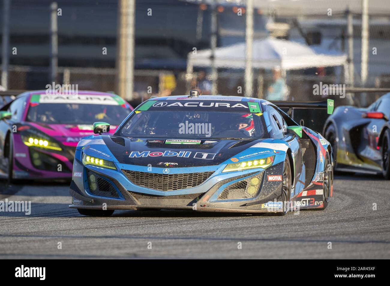 Daytona Beach, Florida, USA. 25th Jan, 2020. The Heinricher Racing with ...