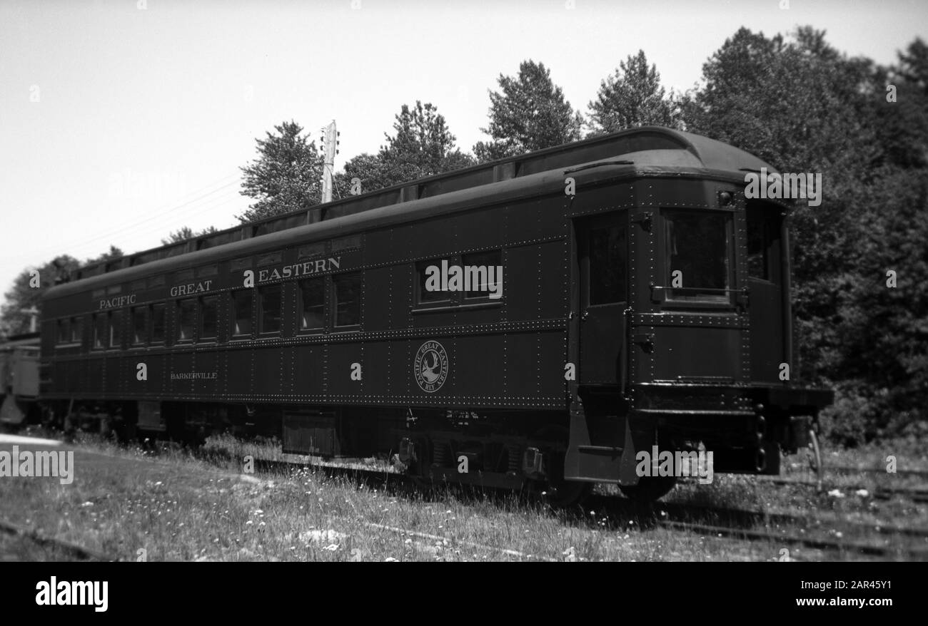 Canadian pacific railroad passenger Black and White Stock Photos ...