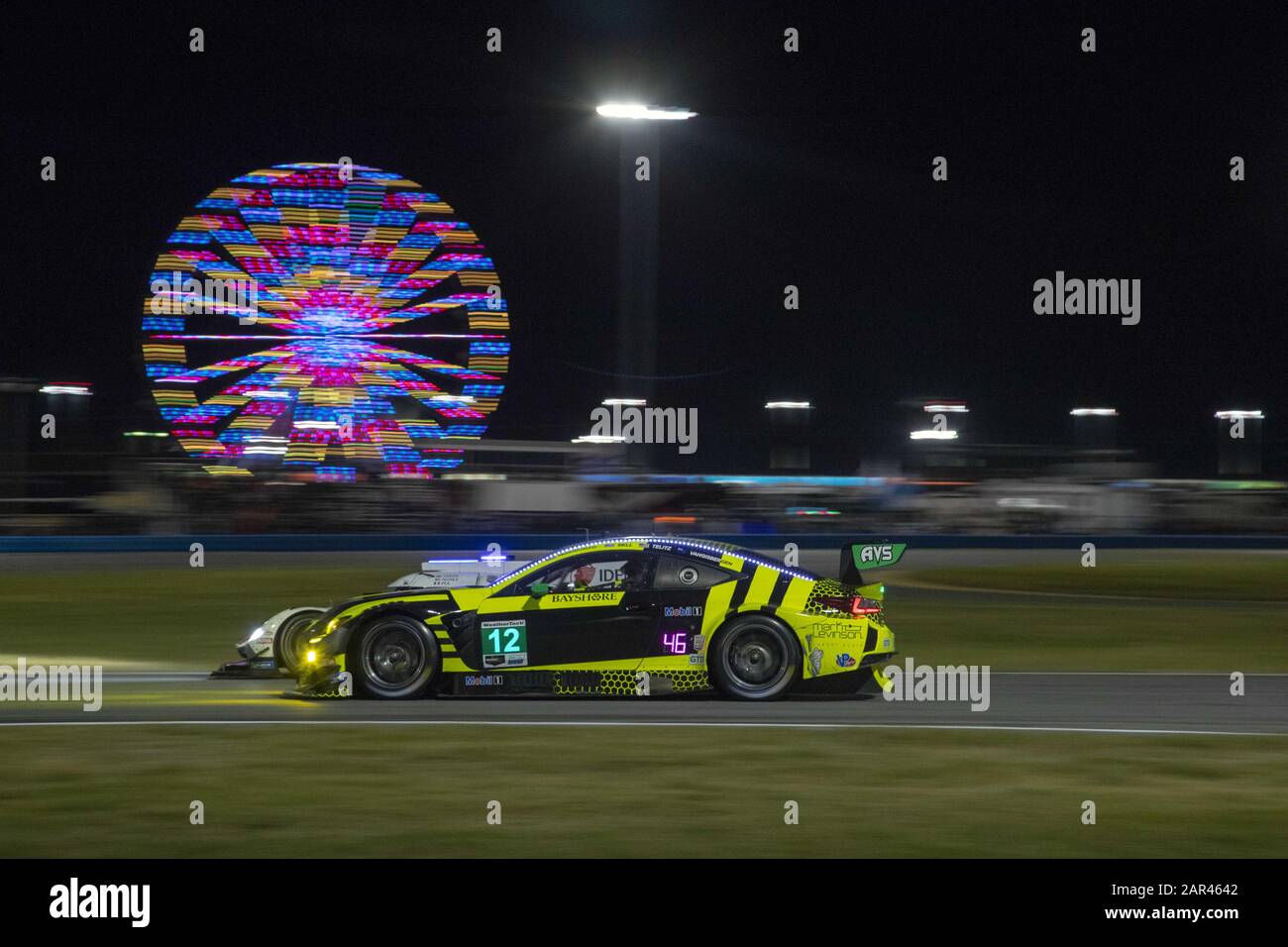 Daytona Beach, Florida, USA. 25th Jan, 2020. The AIM VASSER SULLIVAN ...
