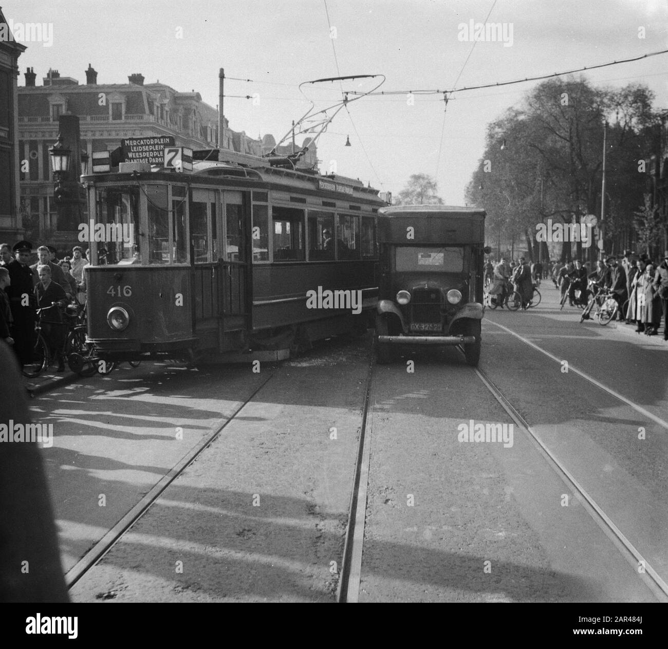 Tram line 7 derails hi-res stock photography and images - Alamy