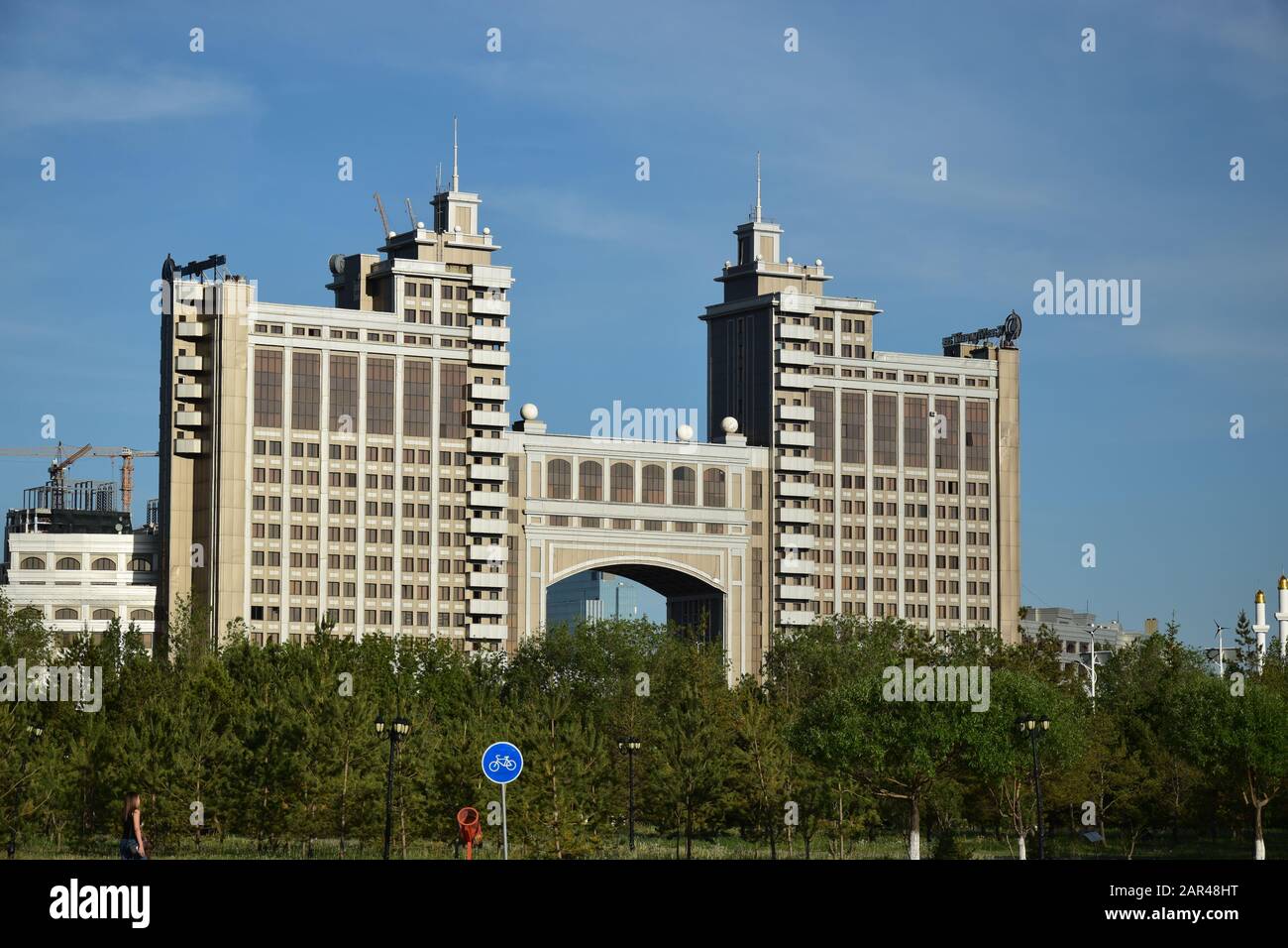 Astana (Nur-Sultan), Kazakhstan – Modern buildings in Astana (Nur ...