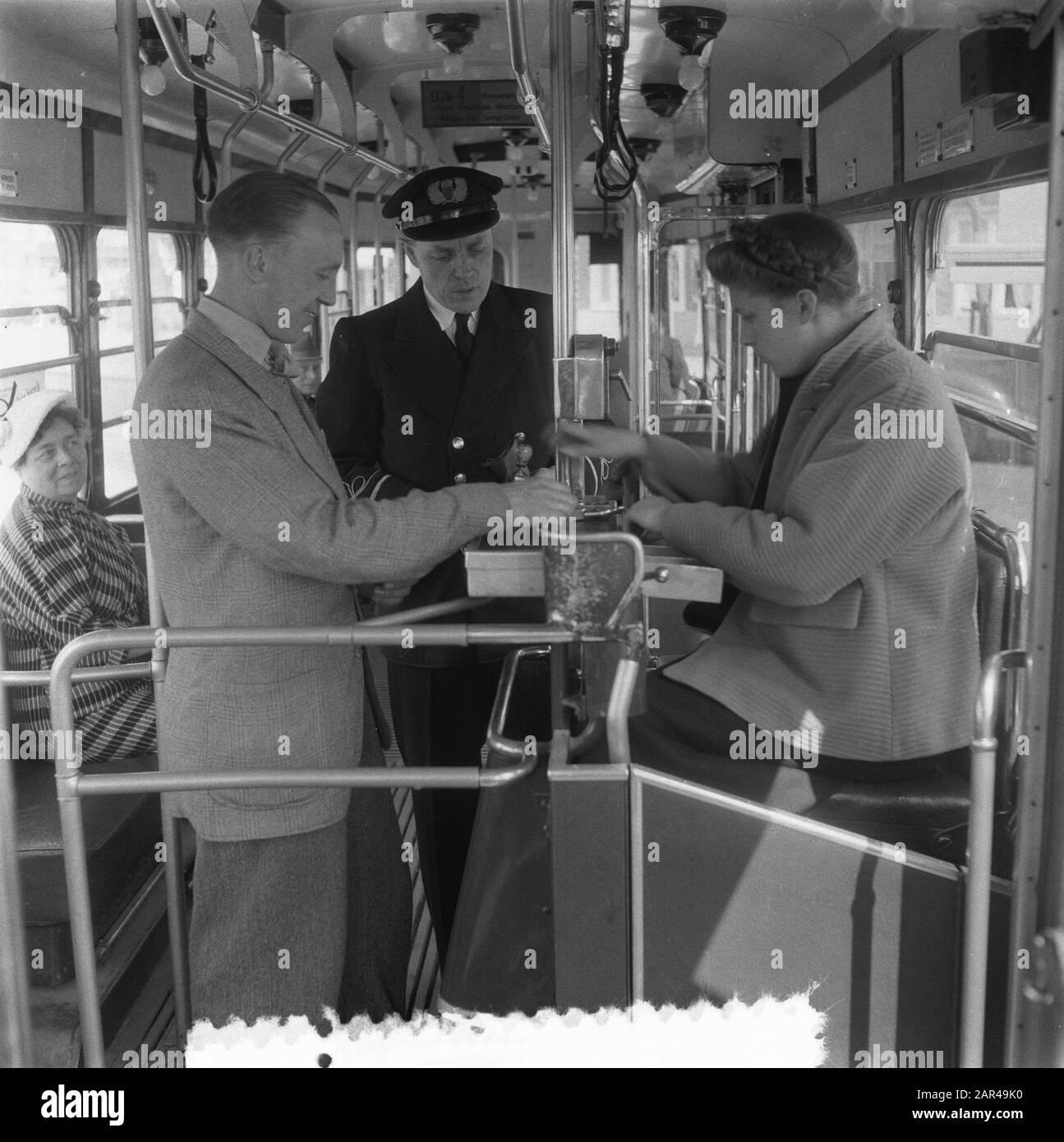 Tram conductors hi-res stock photography and images - Alamy