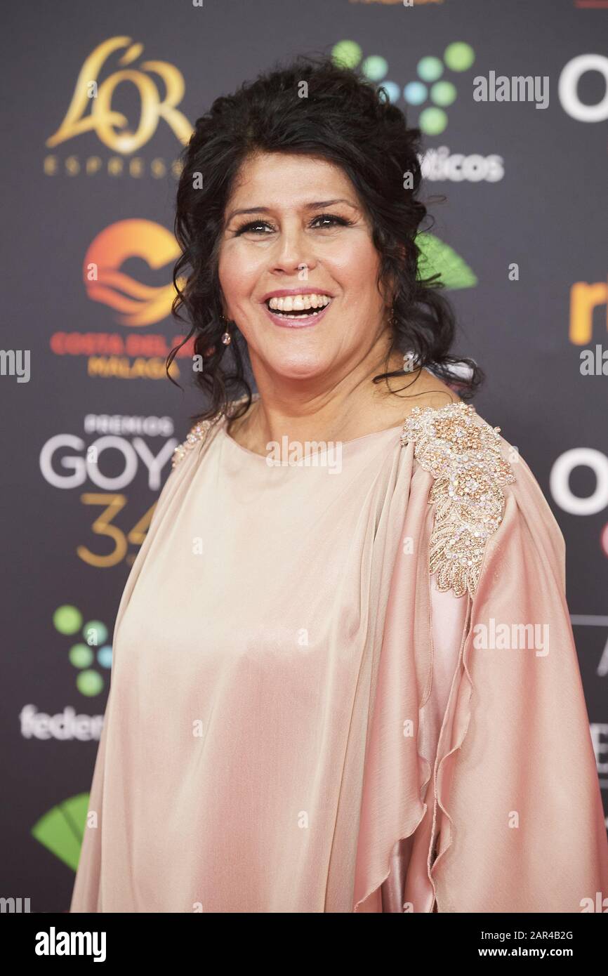 January 25, 2020, Malaga, Andalucia, Spain: Laura Baena attends 34th ...