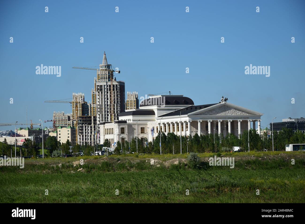 Astana (Nur-Sultan), Kazakhstan – Modern buildings in Astana (Nur ...