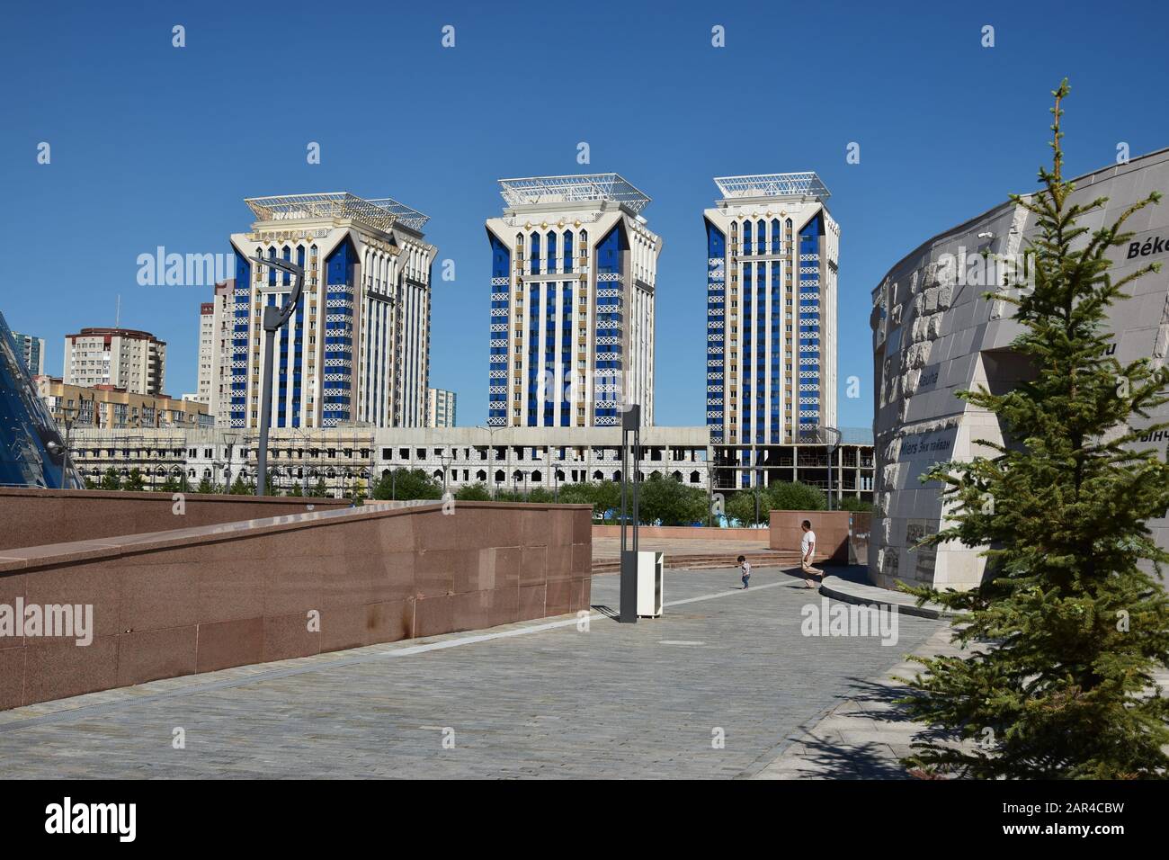 Astana (Nur-Sultan), Kazakhstan – Modern buildings in Astana (Nur ...