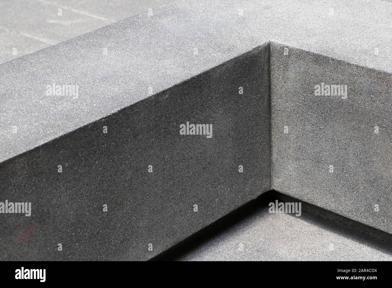 Modern concrete bench seat hi-res stock photography and images - Alamy