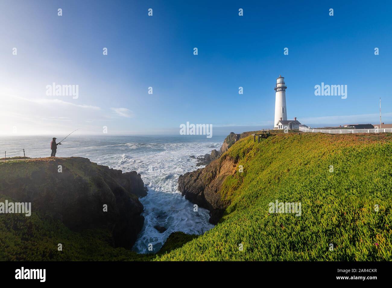 Pigeon point lighthouse hi-res stock photography and images - Alamy