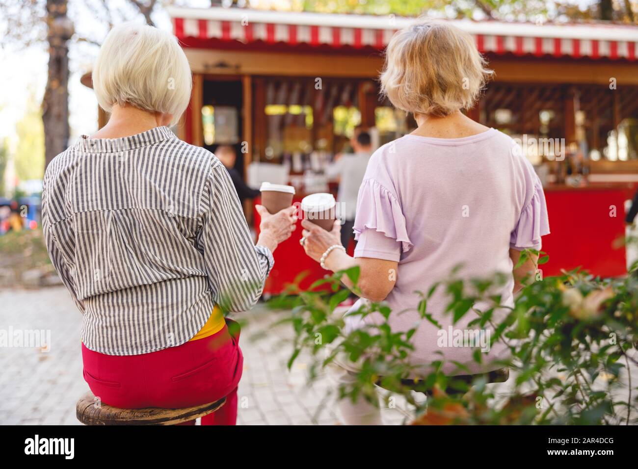 Meet over coffee hi-res stock photography and images - Alamy