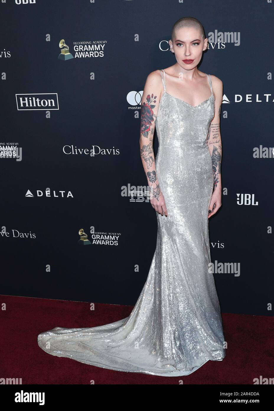 BEVERLY HILLS, LOS ANGELES, CALIFORNIA, USA - JANUARY 25: Bishop Briggs ...